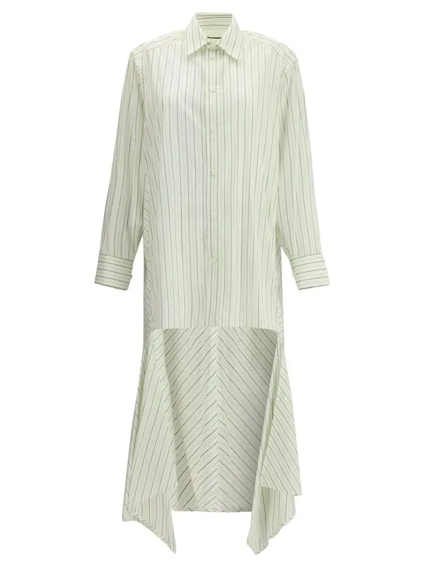 Phoebe Philo Cotton Chemisier Dress - Multicolor
