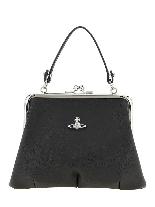 VIVIENNE WESTWOOD Granny Frame Handbag - Black