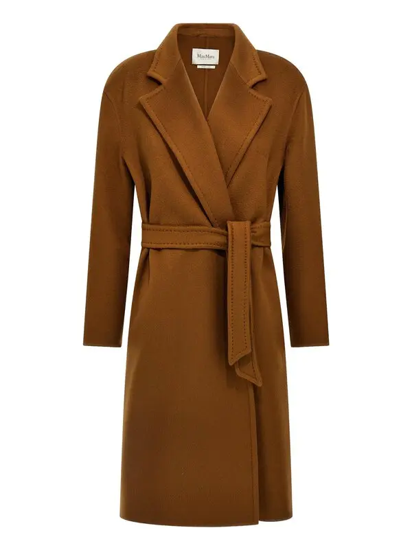 Max Mara Melinda Double Cashmere Coat - Brown