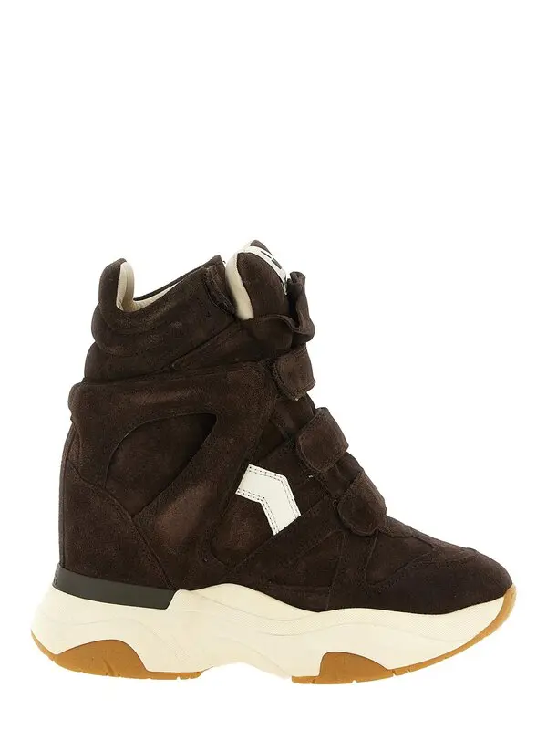 Isabel Marant Étoile Balskee High-top Sneakers - Brown