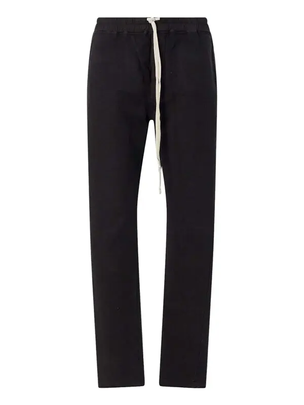 Rick Owens Berlin Cotton Trousers - Black