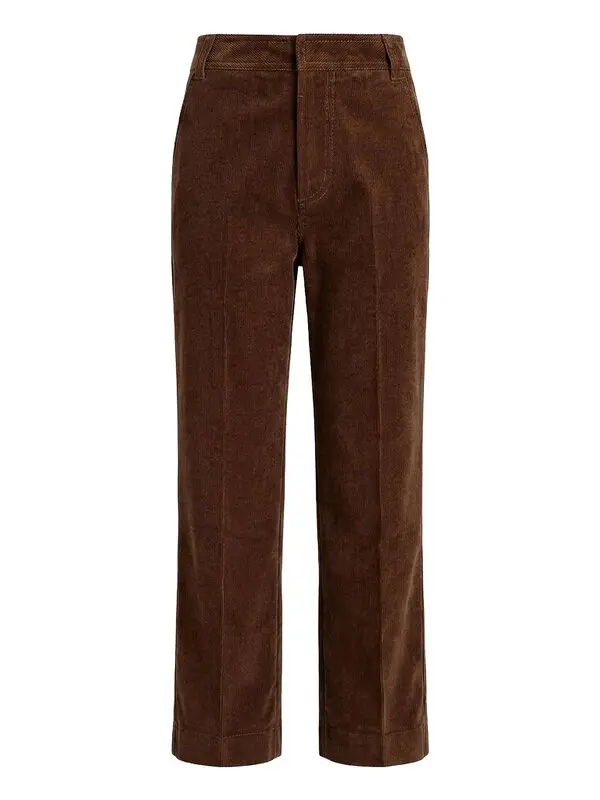 AMI Paris Corduroy Trousers - Multicolor