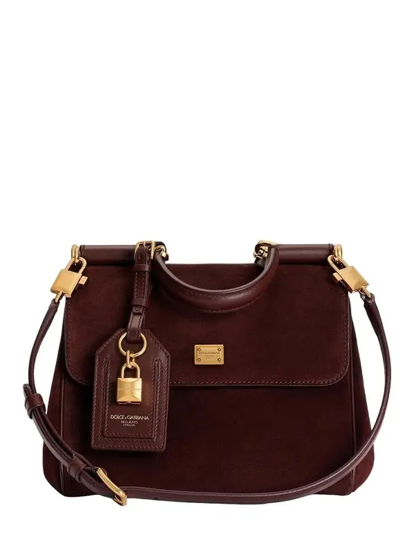 Dolce & Gabbana My Sicily Suede Handbag - Multicolor