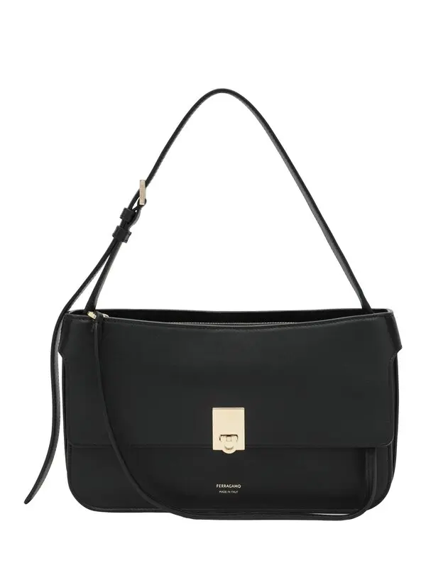 FERRAGAMO Cara Xs Bag - Black