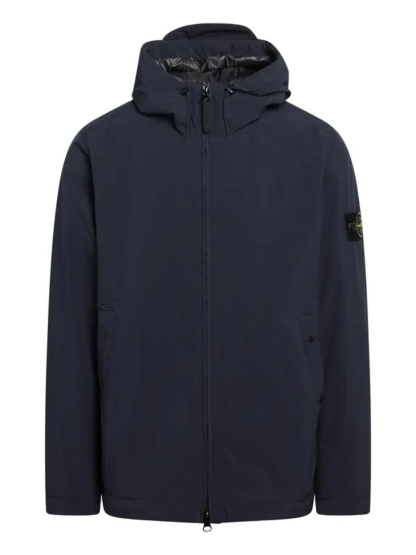 Stone Island Technical Hooded Jacket - Blue