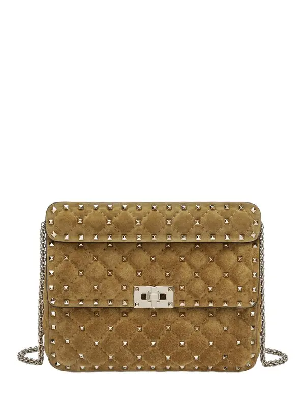 Valentino Garavani Medium Rockstud Spike Bag - Cream