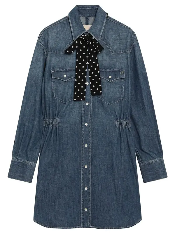 Valentino Garavani Denim Dress - Blue