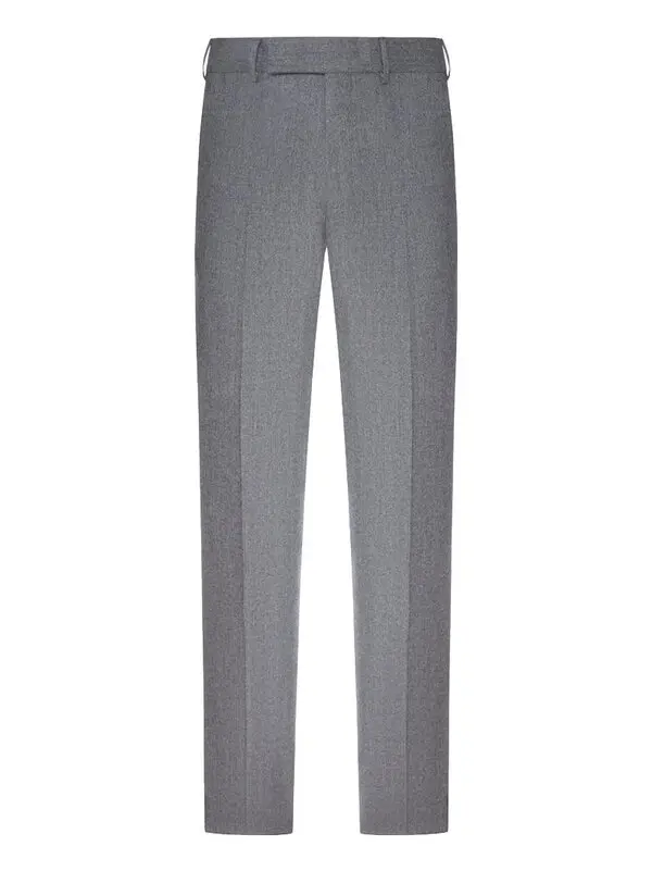Zegna Tailored Wool Trousers - Multicolor