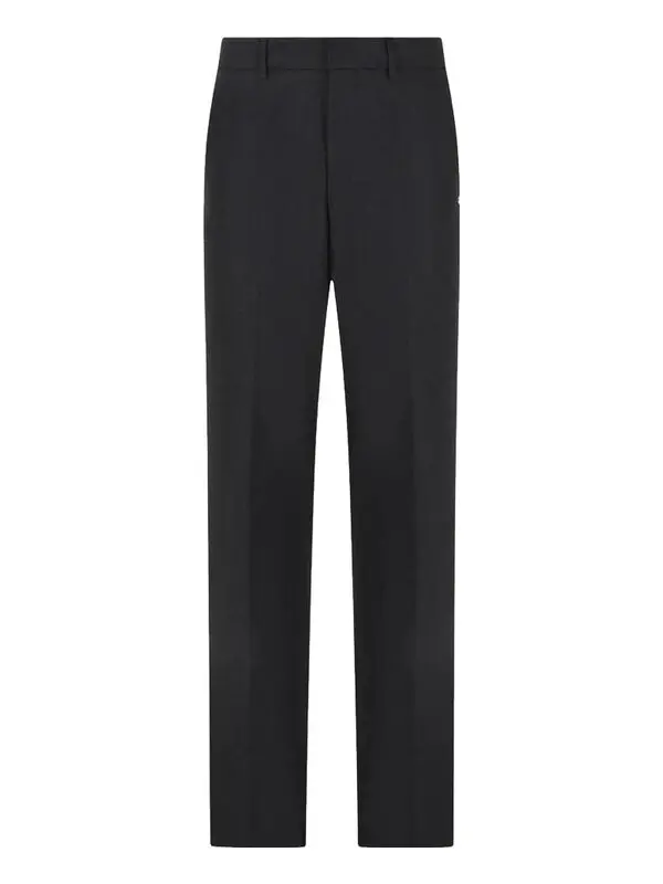 Amiri Tailored Wool Trousers - Black