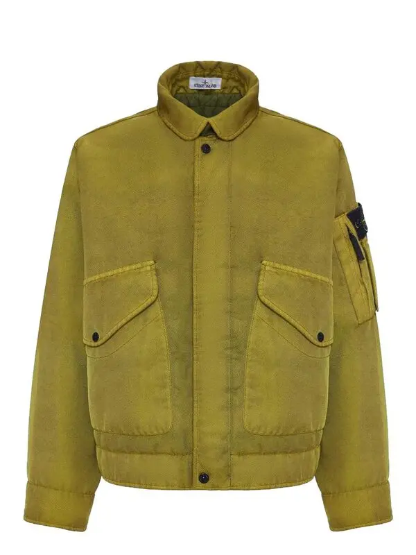 Stone Island Cactus Green Technical Jacket - Multicolor