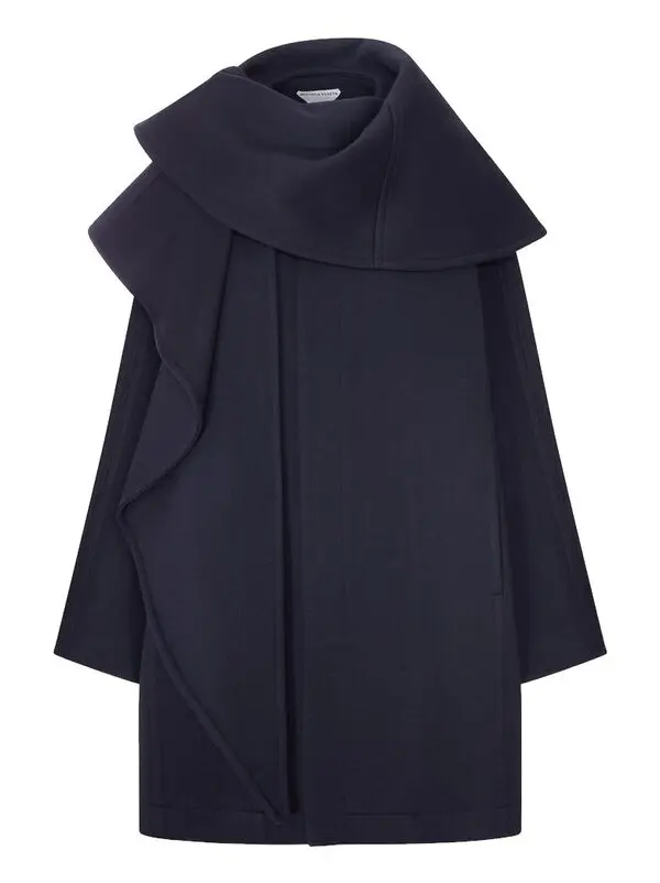 Bottega Veneta Wool And Cashmere Blend Coat - Multicolor