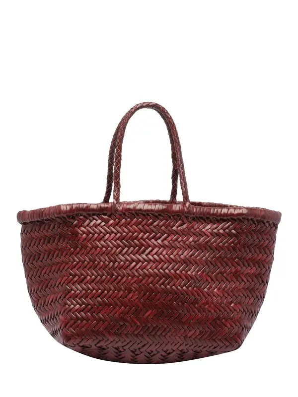 Dragon Diffusion Small Triple Jump Handbag - Red