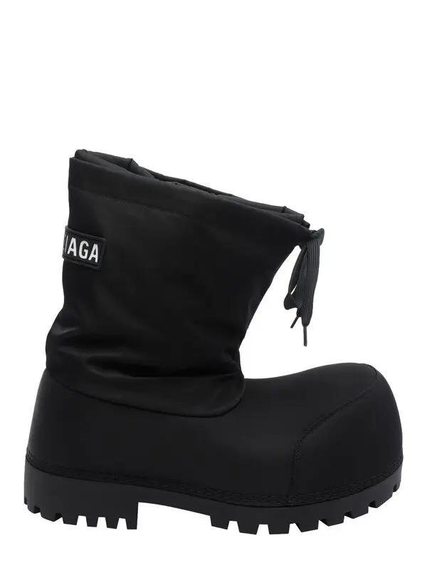 Balenciaga Alaska Low Booties - Black
