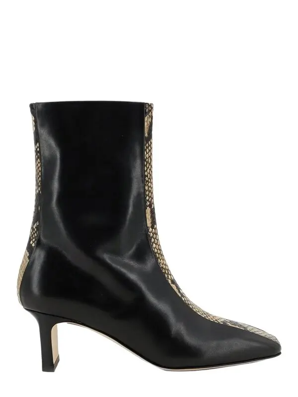 AeydĒ Leather Ankle Boots - Multicolor