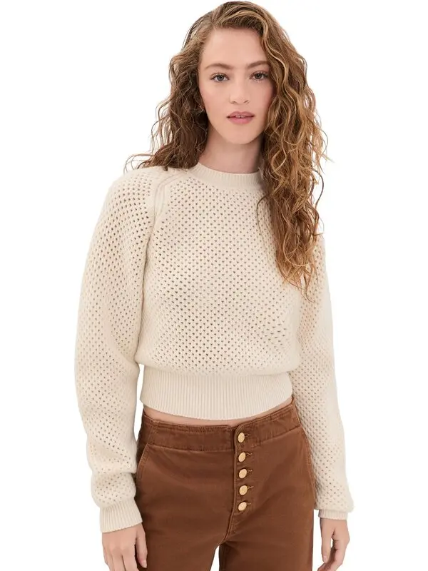 Ulla Johnson Ronan Knit Pullover - Cloud