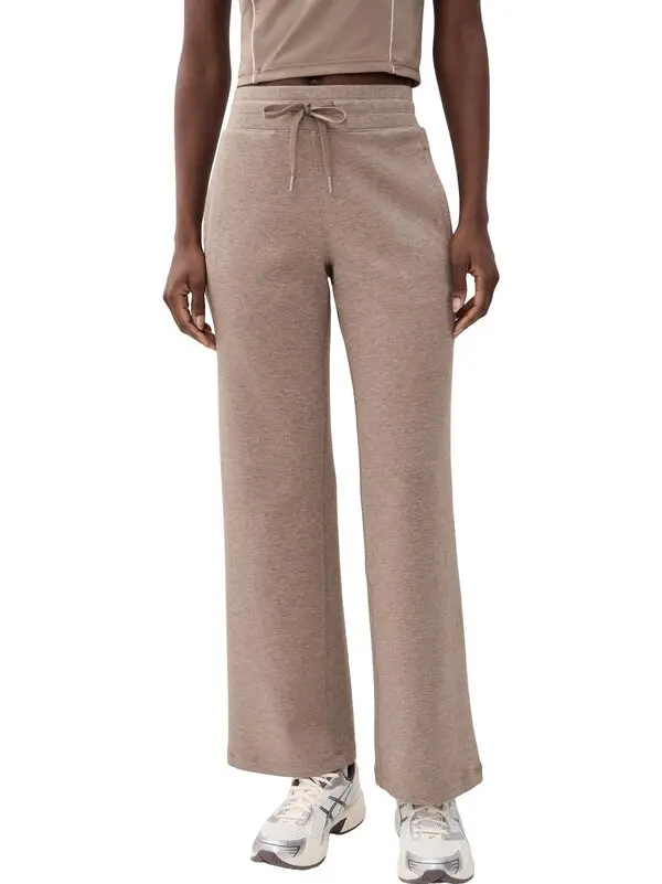 Greyson Ojai Wide Leg Pants - Clay Heather