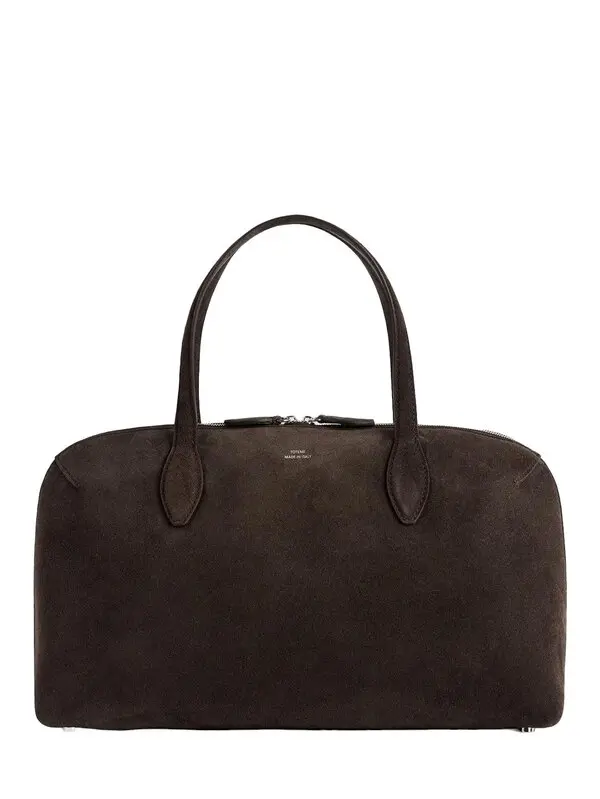 TOTEME Day Suede Handbag - Brown