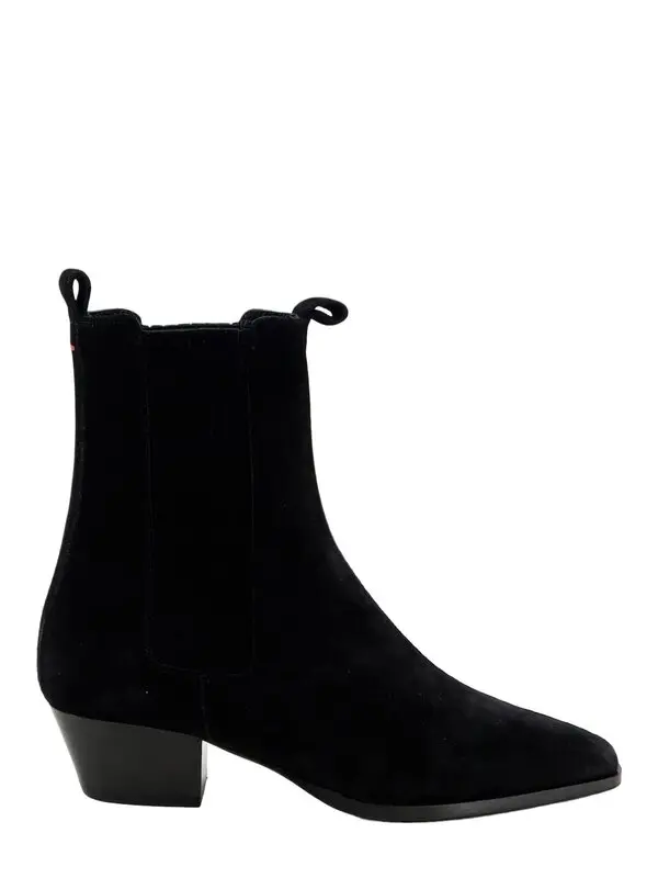 AeydĒ Suede Ankle Boots - Black
