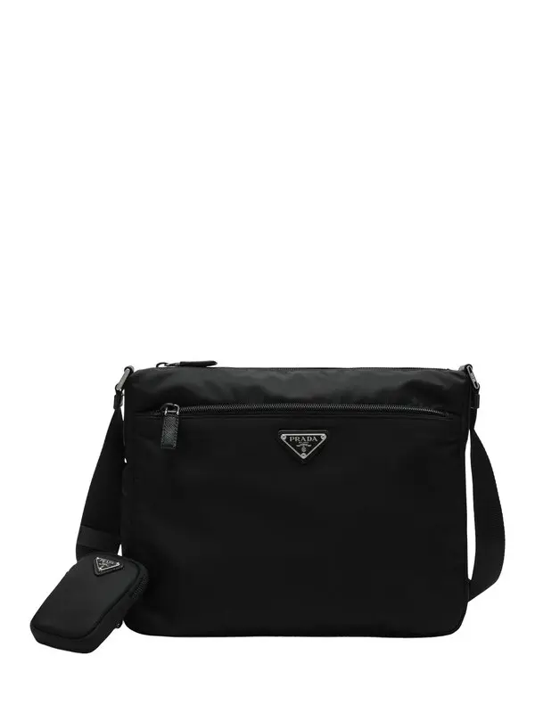 Prada Re-nylon Shoulder Bag - Black