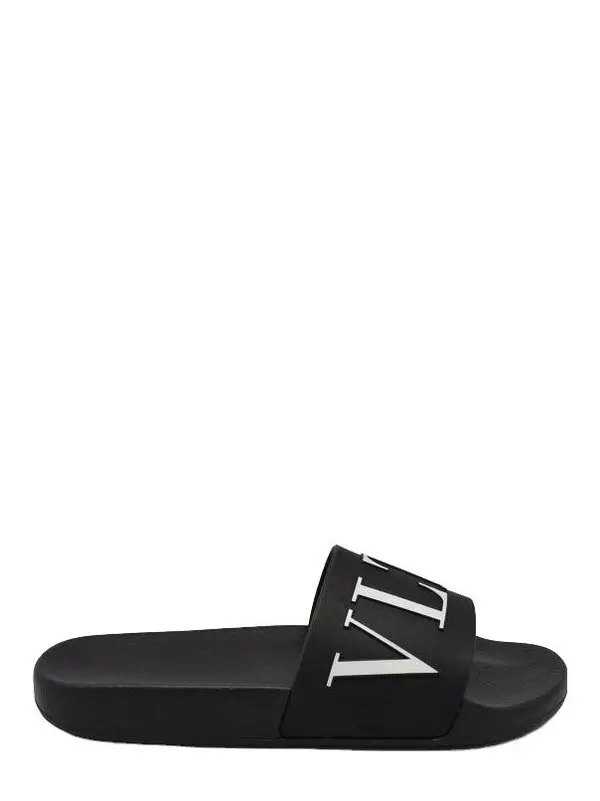 Valentino Garavani Vltn Flip Flops - Black