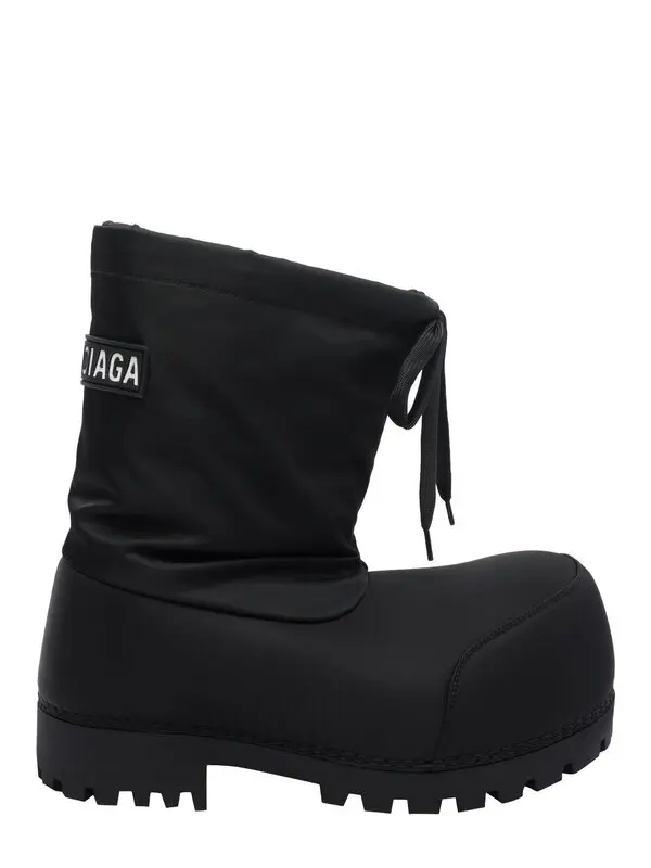 Balenciaga Alaska Low Booties - Black