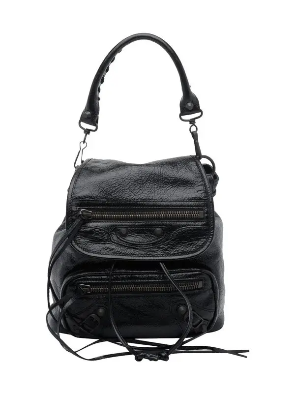 Balenciaga Mini Le City Backpack - Black