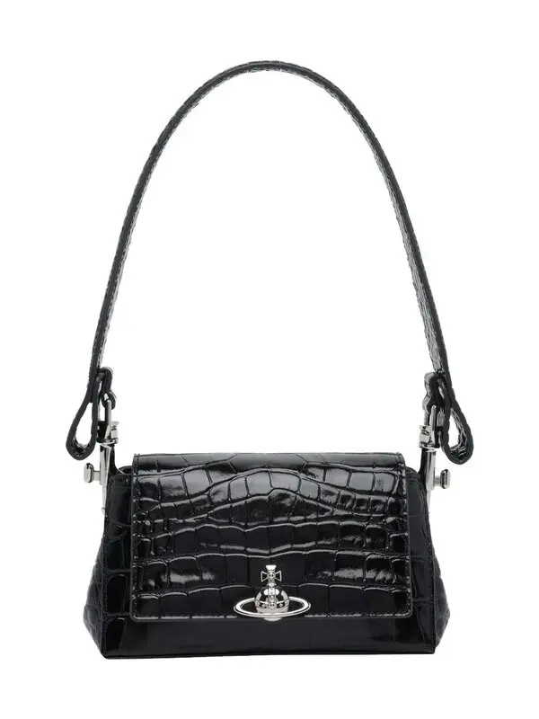 VIVIENNE WESTWOOD Small Hazel Shoulder Bag - Black