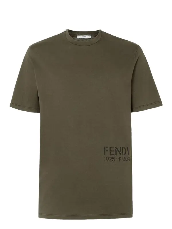 Fendi Cotton T-shirt - Multicolor