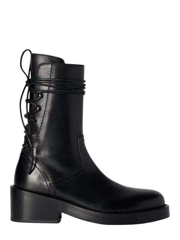 ANN DEMEULEMEESTER Herni Booties - Black