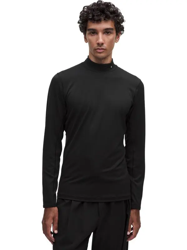 Lululemon Uv-protective Mockneck Base Layer - Black