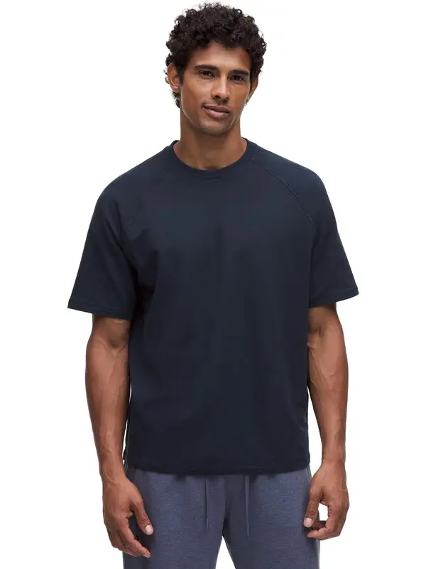 Lululemon Buttery Loopback Short-sleeve Shirt - True Navy
