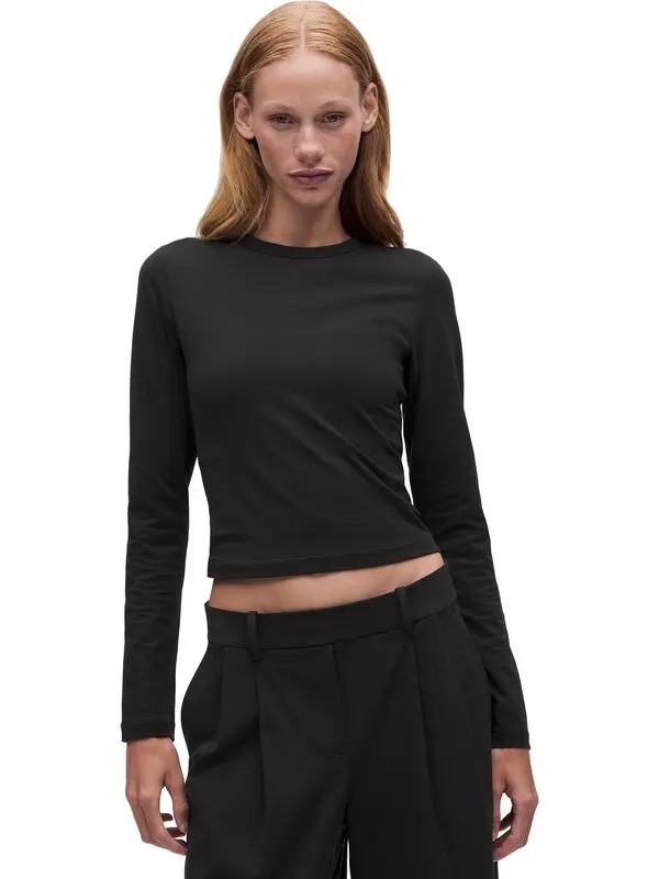 Lululemon Little Jersey Long-sleeve Tee - Black