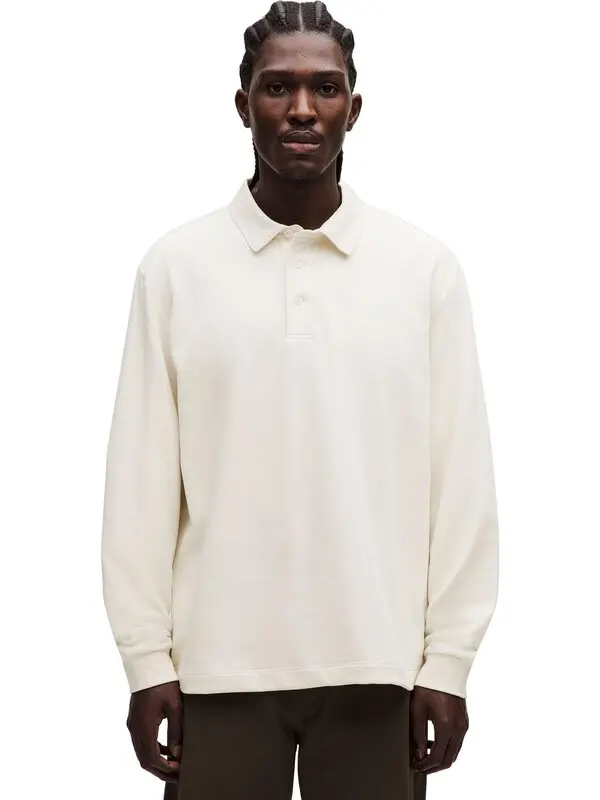 Lululemon Long-sleeve Rugby Shirt - Light Ivory