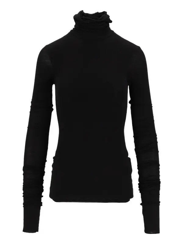 AL DUCA DAOSTA 1902 Long-sleeved Turtleneck - Black
