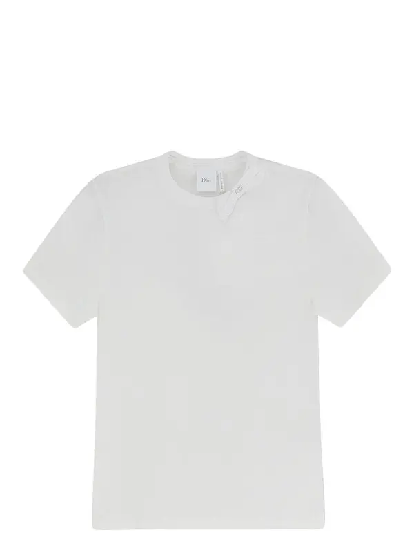 Dior Cotton T-shirt With Grosgrain Bow Detail - Multicolor