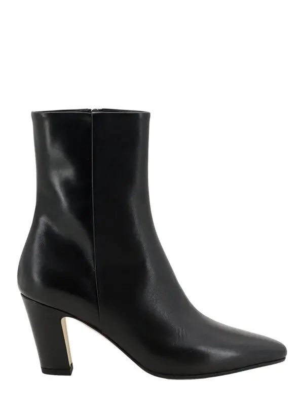 AeydĒ Leather Ankle Boots - Black