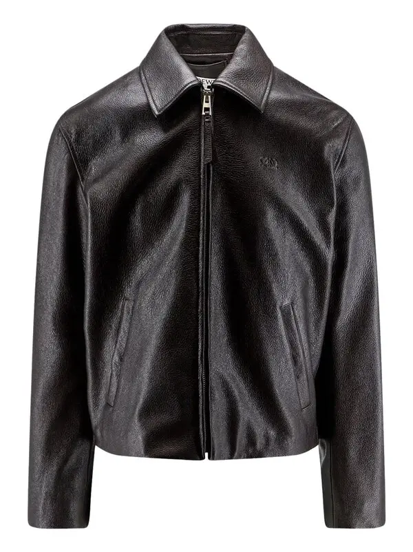 Loewe Deerskin Jacket - Brown