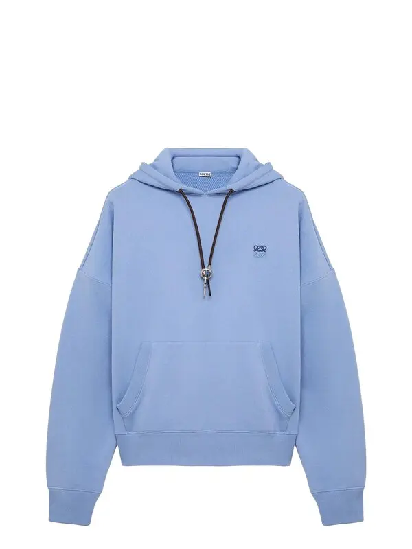 Loewe Cotton Hoodie - Blue