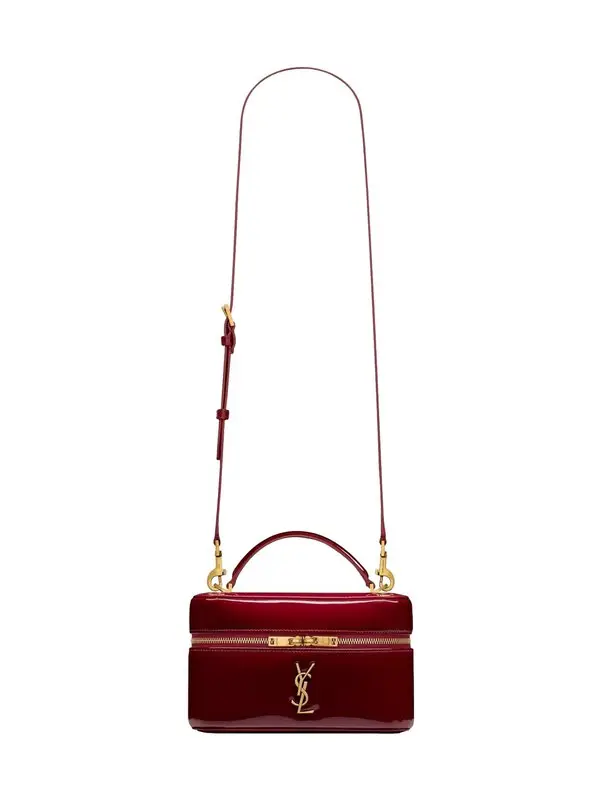 Saint Laurent Patent Leather Vanity Bag - Multicolor