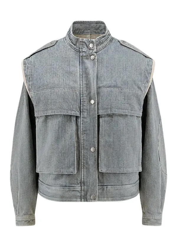 Isabel Marant Étoile Marant Edany Cotton Twill Jacket - Multicolor