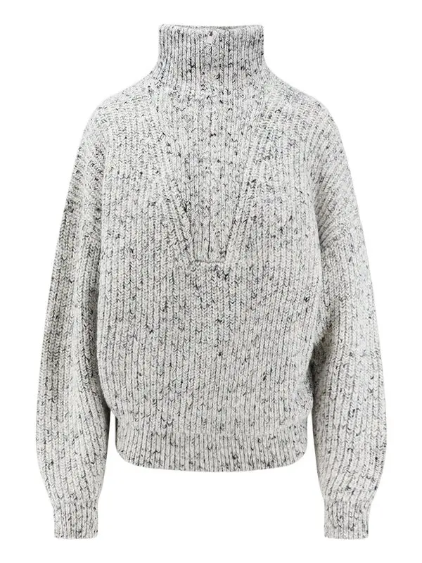 Isabel Marant Étoile Marant Cotton Blend Sweater - Gray