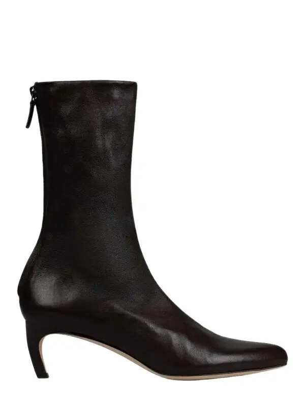Victoria Beckham Harlow Leather Boots - Brown