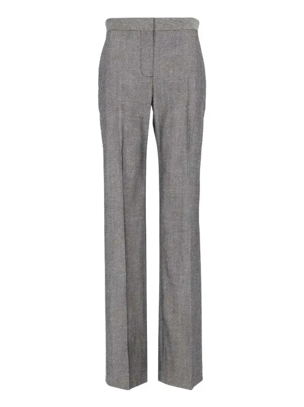 Stella McCartney Straight-leg Twill Trousers - Gray