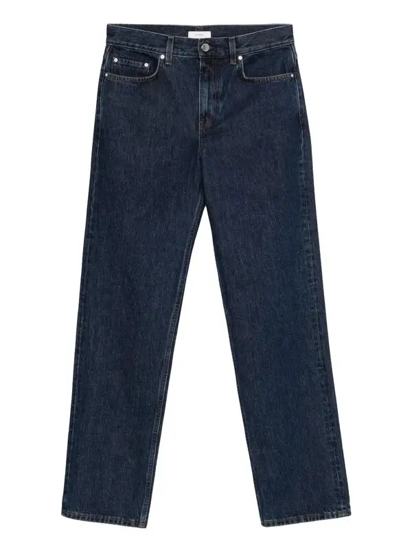 TOTEME Jeans With Logo Application - Blue