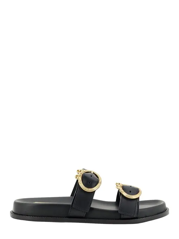 Dior Leather Sandals - Multicolor