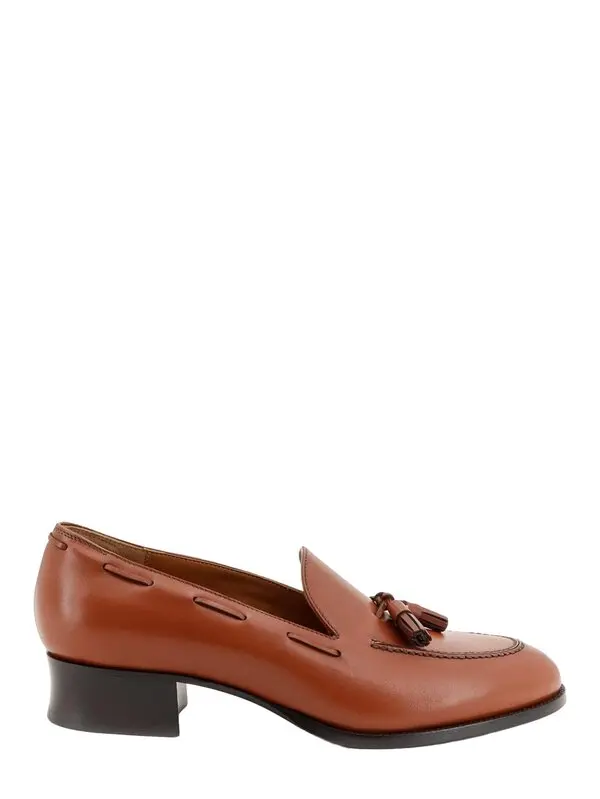 Loro Piana Serge Tassel Leather Loafers - Multicolor
