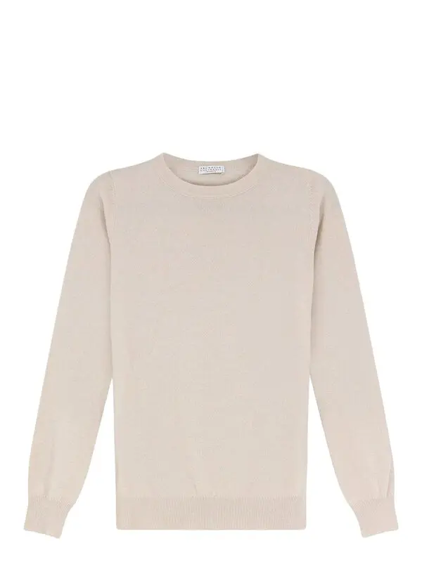 Brunello Cucinelli Cashmere Sweater - Cream