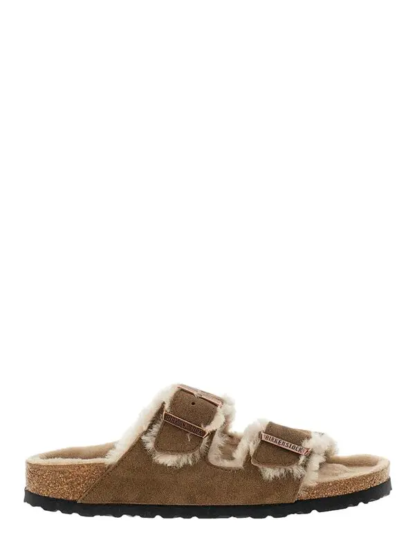 BIRKENSTOCK Arizona Shealring - Marrone