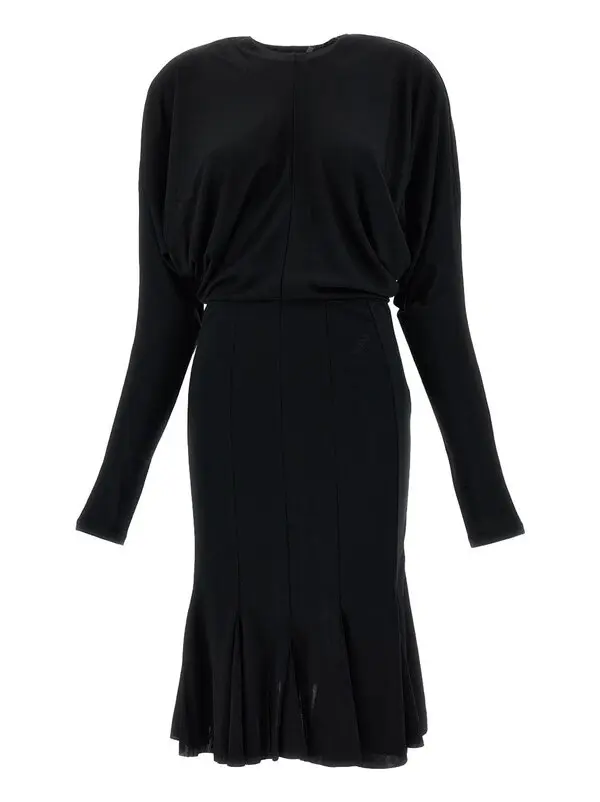 Jacquemus Abito Midi La Robe Losange - Nero