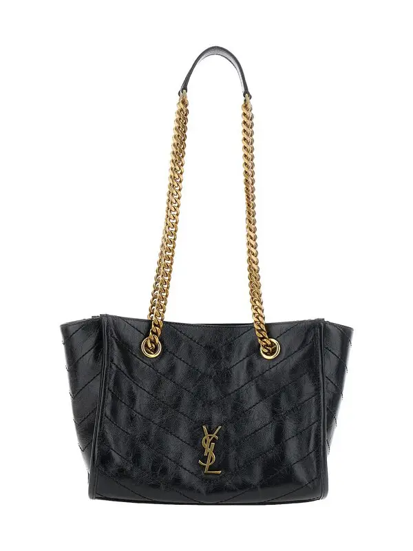 Saint Laurent Bo Niki S Shop Ew Tufo - Black